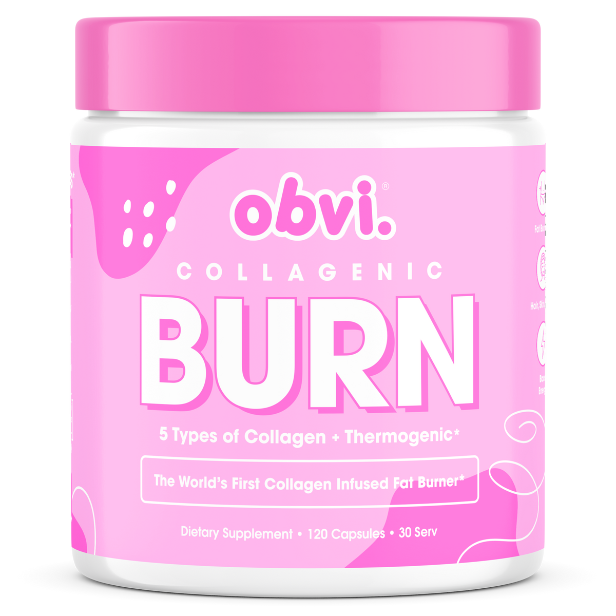 Obvi. Collagenic Burn Caps – Sportsfuel Supplements NZ