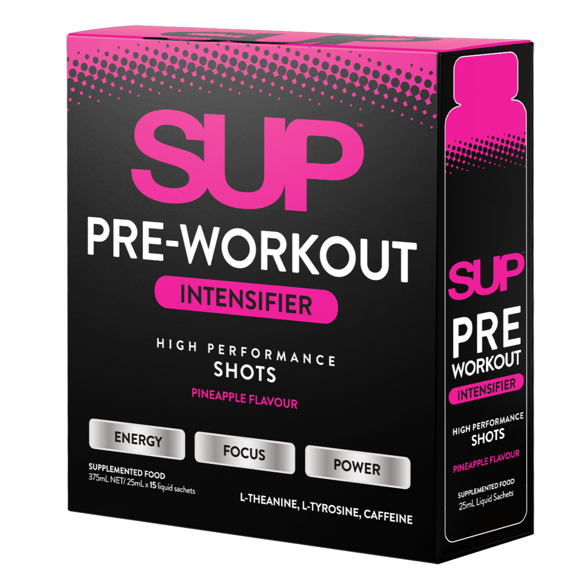 SUP Pre-Workout Intensifier Shots – Sportsfuel Supplements NZ