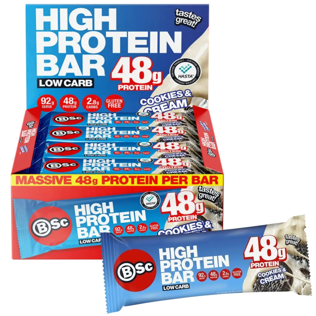 BSC 48g High Protein Low Carb Bar – Sportsfuel Supplements NZ