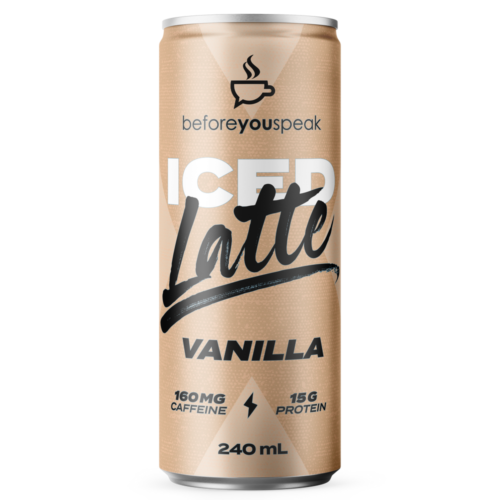 Before You Speak Iced Latte Protein RTD – Sportsfuel Supplements NZ