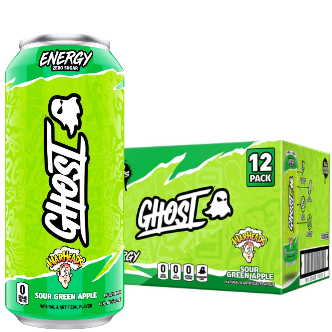 Ghost Energy Drink 500ml RTD – Sportsfuel Supplements NZ