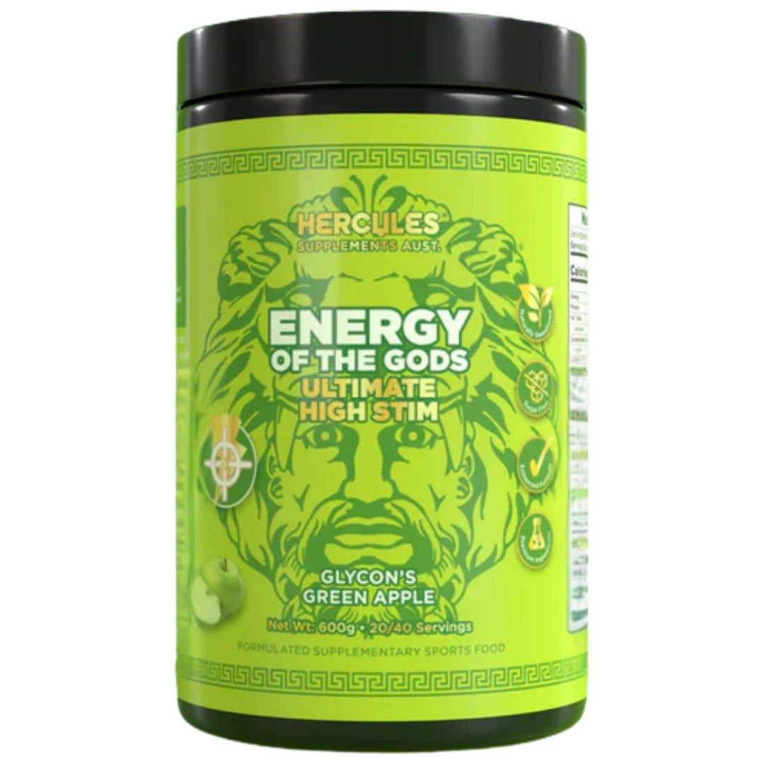 Hercules Energy of The Gods - High-stim Pre Workout – Sportsfuel ...