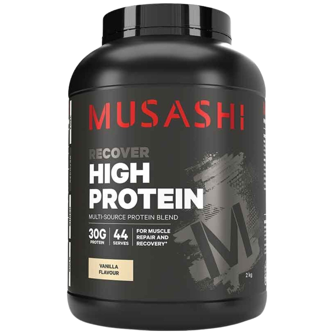 Musashi High Protein Powder 2kg – Sportsfuel Supplements NZ