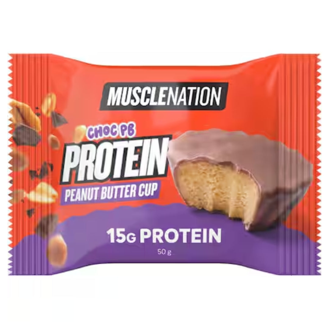 Muscle Nation Protein Peanut Butter Cup – Sportsfuel Supplements NZ