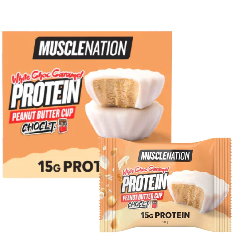 Muscle Nation Protein Peanut Butter Cup – Sportsfuel Supplements NZ