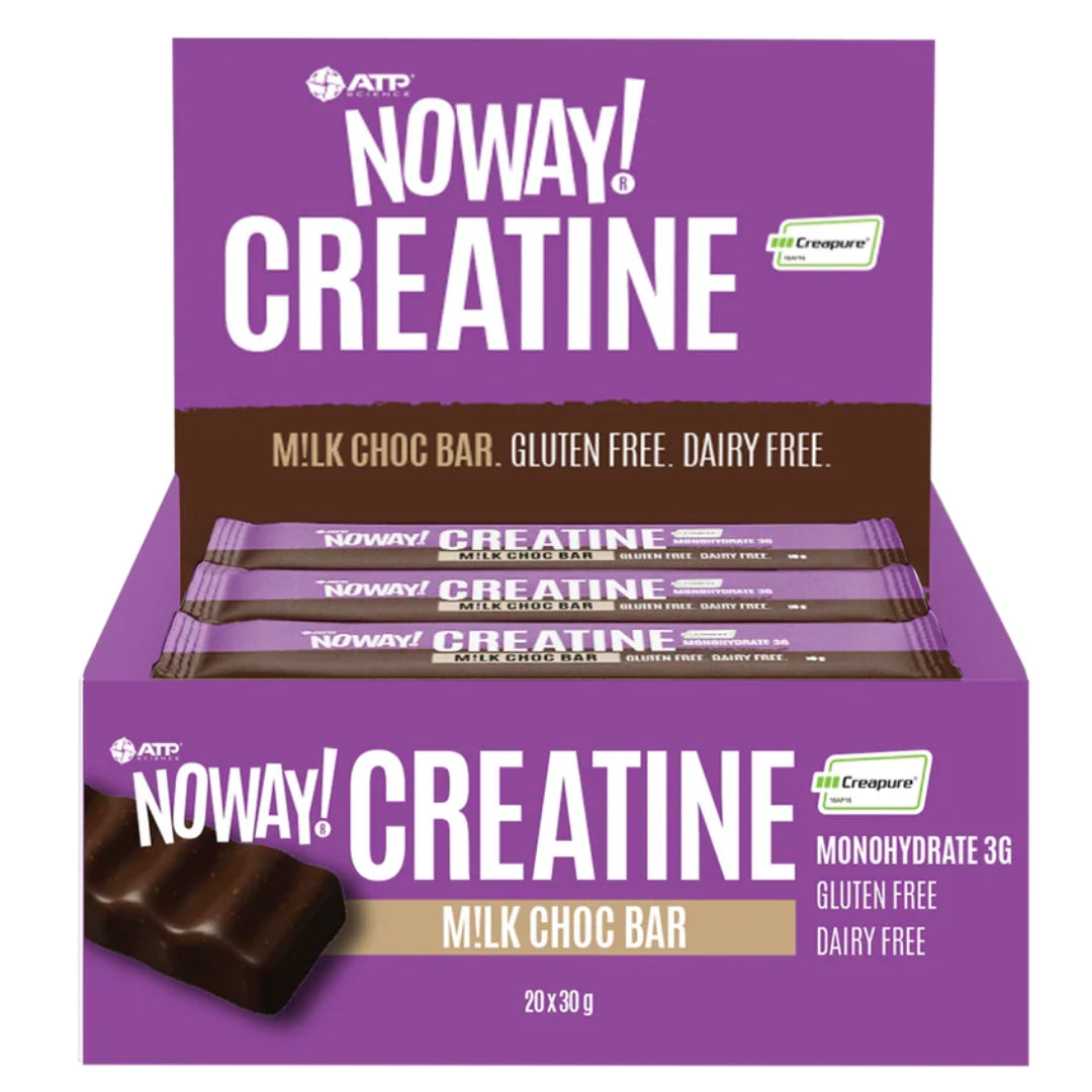 ATP NoWay Creatine Creapure Chocolate Bar – Sportsfuel Supplements NZ