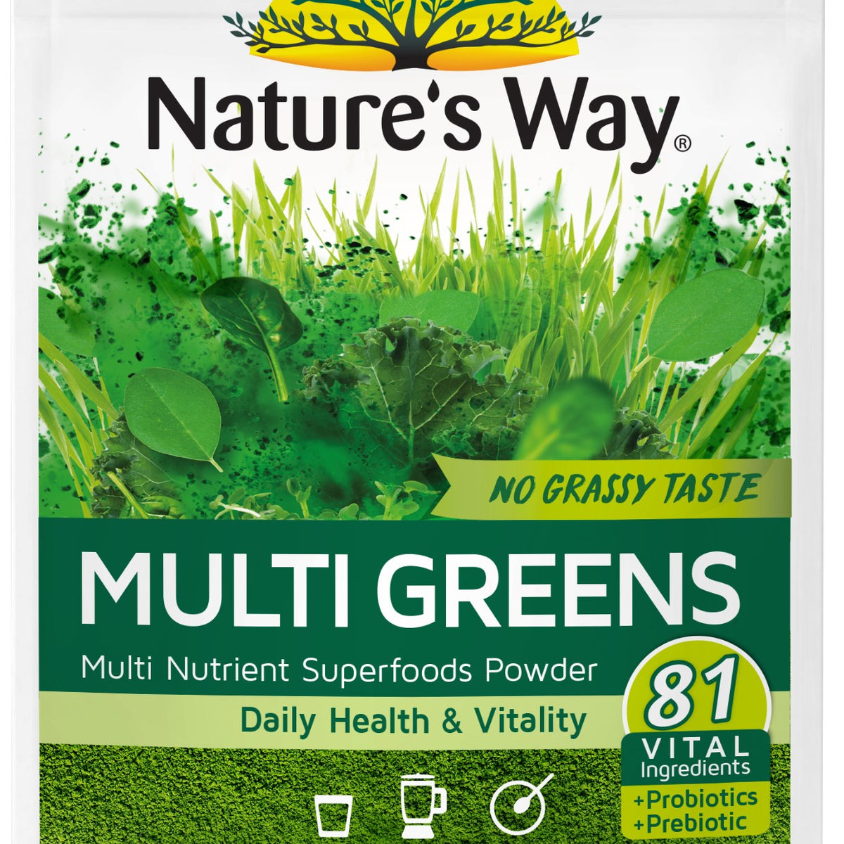 Nature's Way Superfood Multi Greens 100g – Sportsfuel Supplements NZ