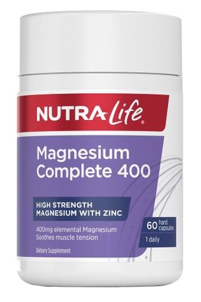 NutraLife Magnesium Complete 400 60 caps – Sportsfuel Supplements NZ
