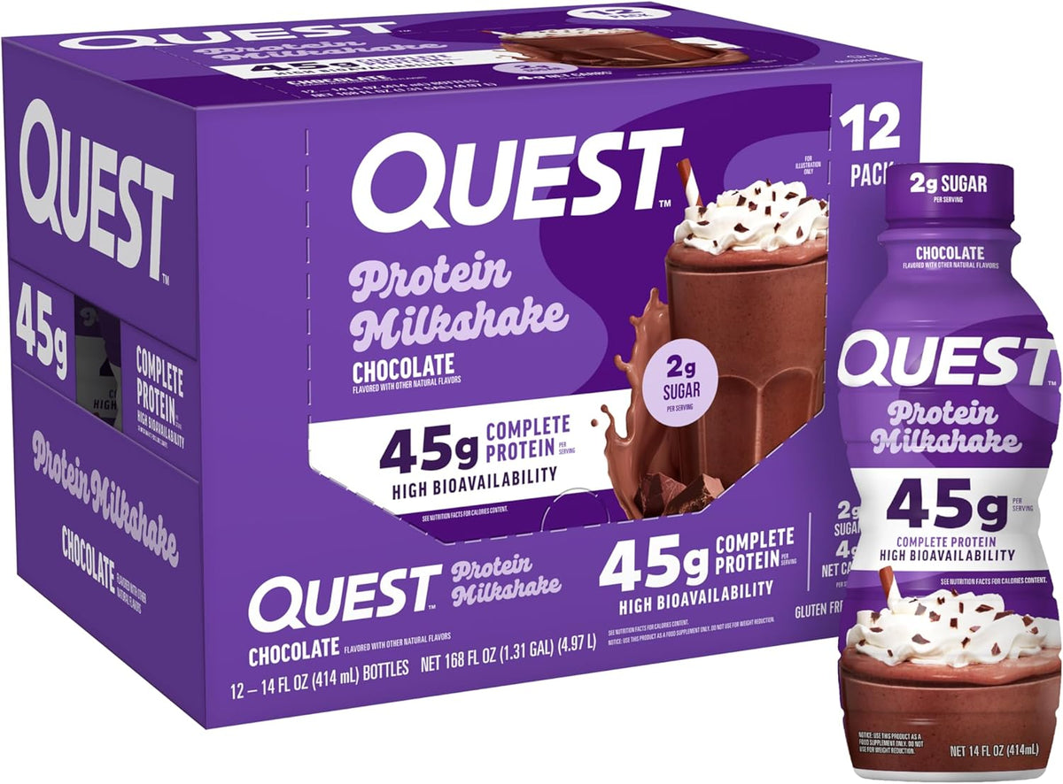 Quest Protein Milkshake RTD – Sportsfuel Supplements NZ
