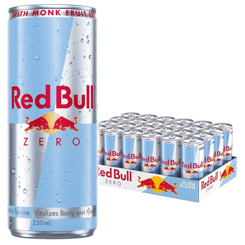 Red Bull Energy Drink Zero 250ml – Sportsfuel Supplements NZ