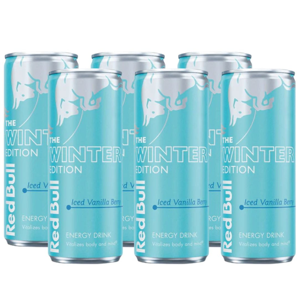 Red Bull Energy Drink Iced Vanilla Berry Winter Edition 250ml ...