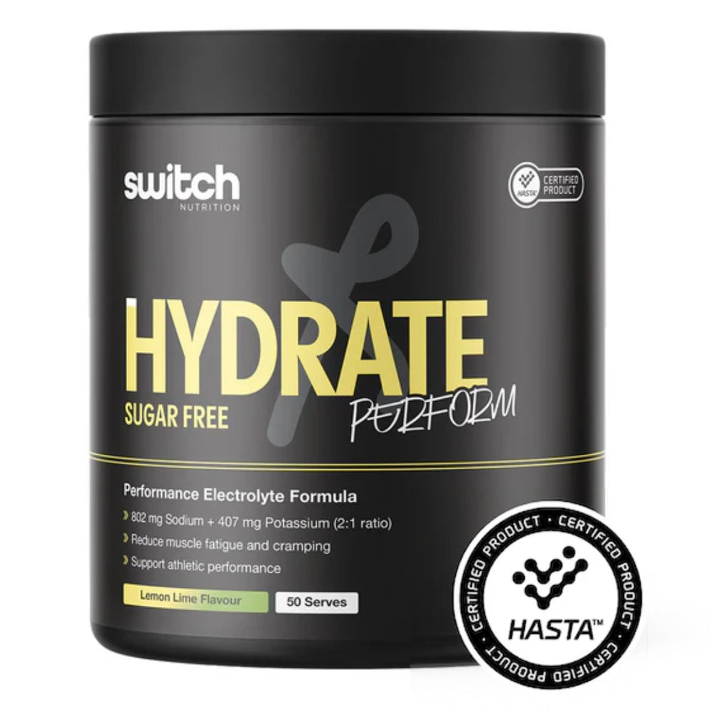 Switch Nutrition Hydrate Perform Sugar Free – Sportsfuel Supplements NZ