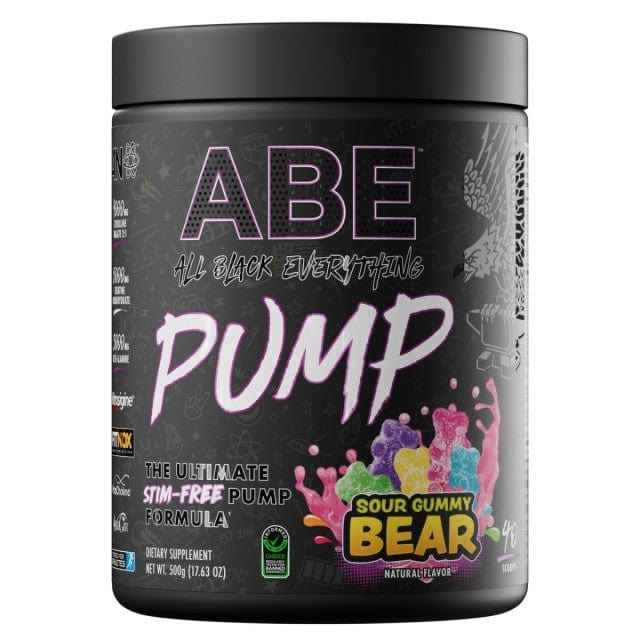 ABE Pump Non-Stim Pre-Workout 500g – Sportsfuel Supplements NZ