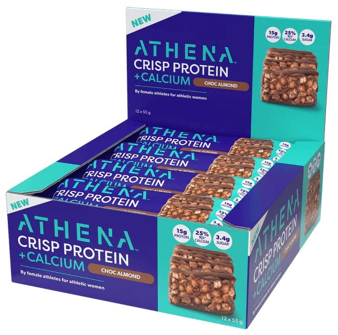 Athena Crisp Protein + Calcium Bars – Sportsfuel Supplements NZ