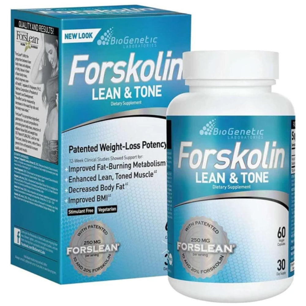 BioGenetic Forskolin Lean & Tone – Sportsfuel Supplements NZ
