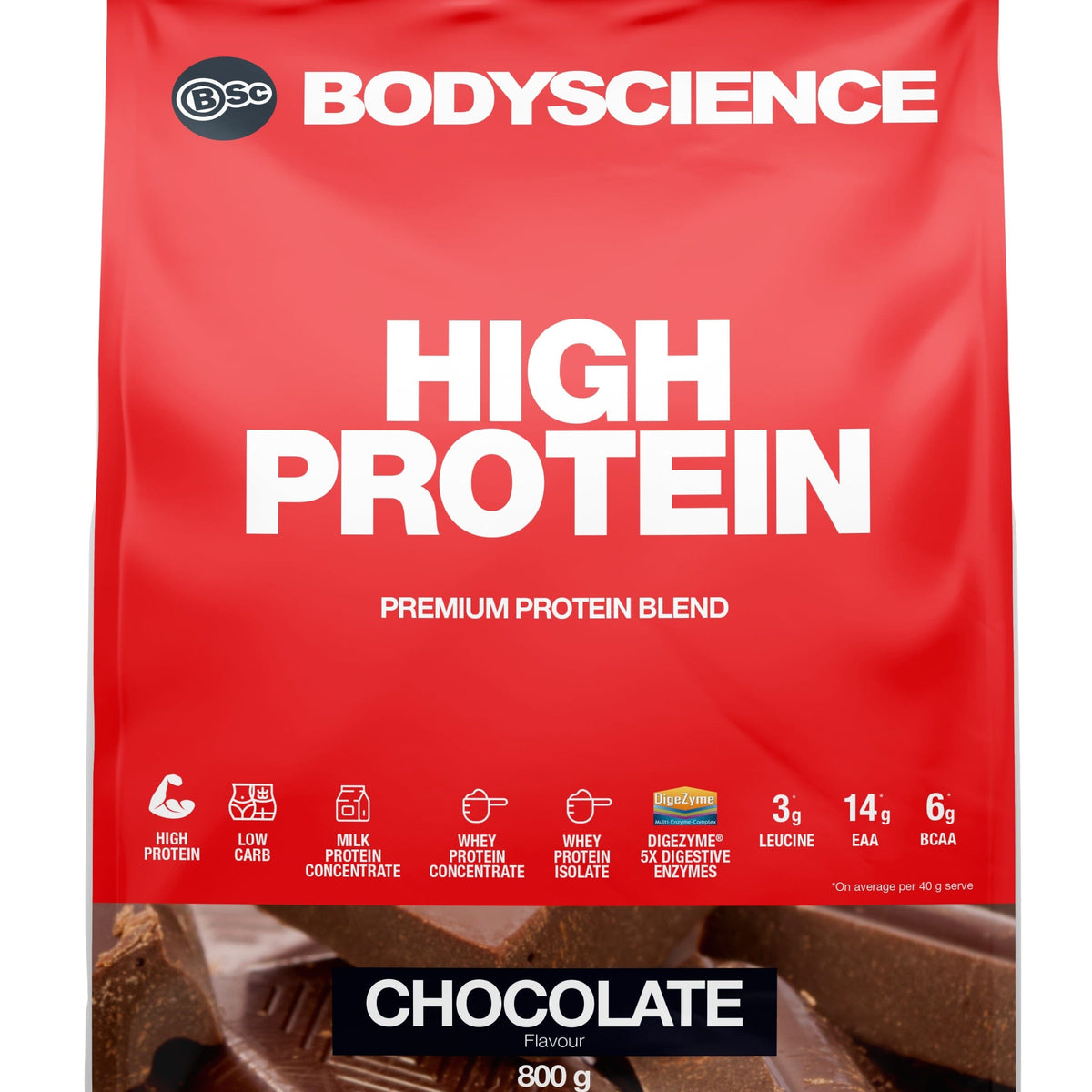 BSc High Protein Whey Blend 800g – Sportsfuel Supplements NZ