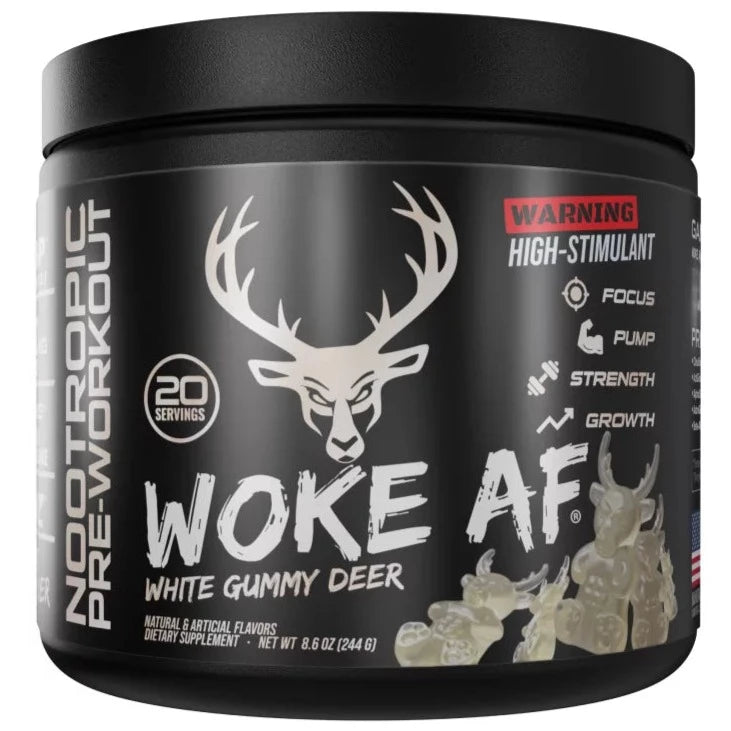 Bucked Up Woke AF High Stimulant Pre-Workout – Sportsfuel Supplements NZ