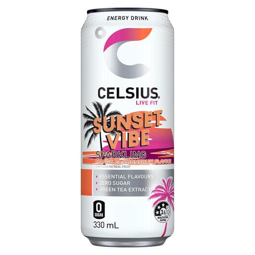 Celsius Energy Drink 330ml – Sportsfuel Supplements NZ