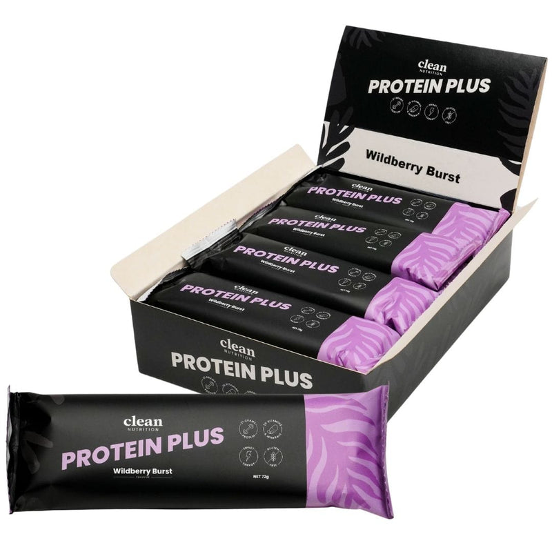 Clean Nutrition Protein Plus Bars – Sportsfuel Supplements NZ