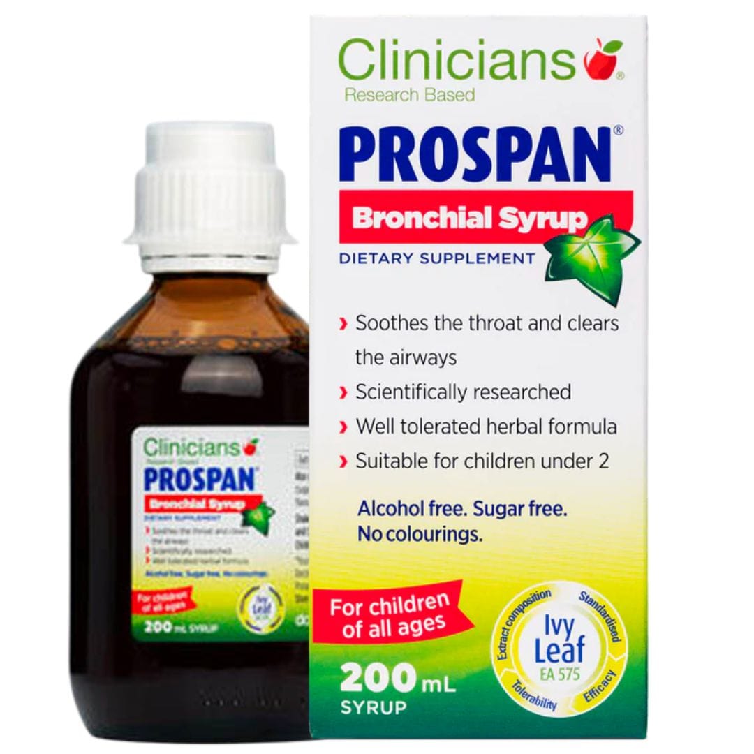 Clinicians Prospan Bronchial Syrup – Sportsfuel Supplements NZ