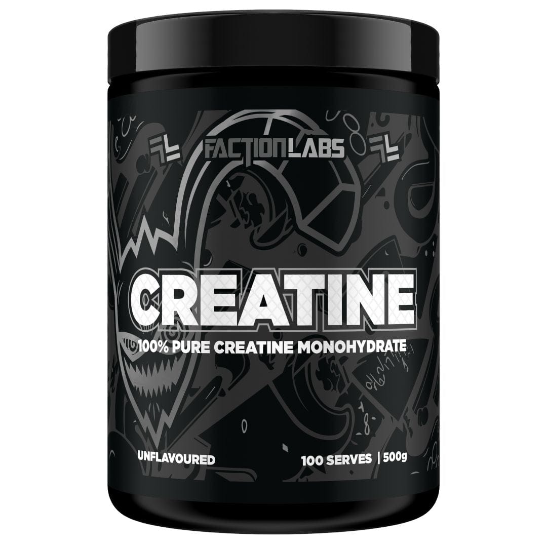 Faction Labs Creatine Monohydrate – Sportsfuel Supplements NZ