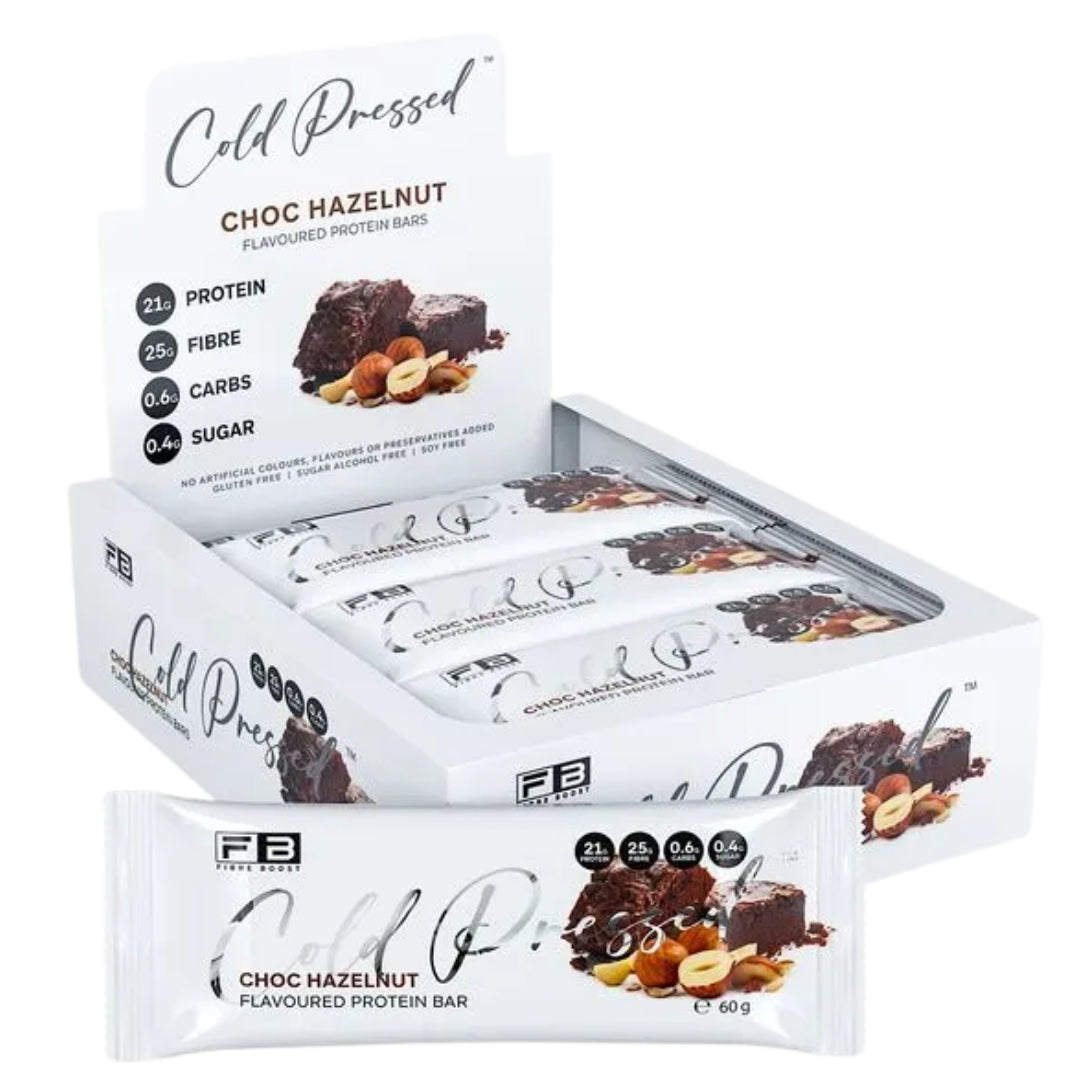 Fibre Boost Cold Pressed Protein Bar – Sportsfuel Supplements NZ