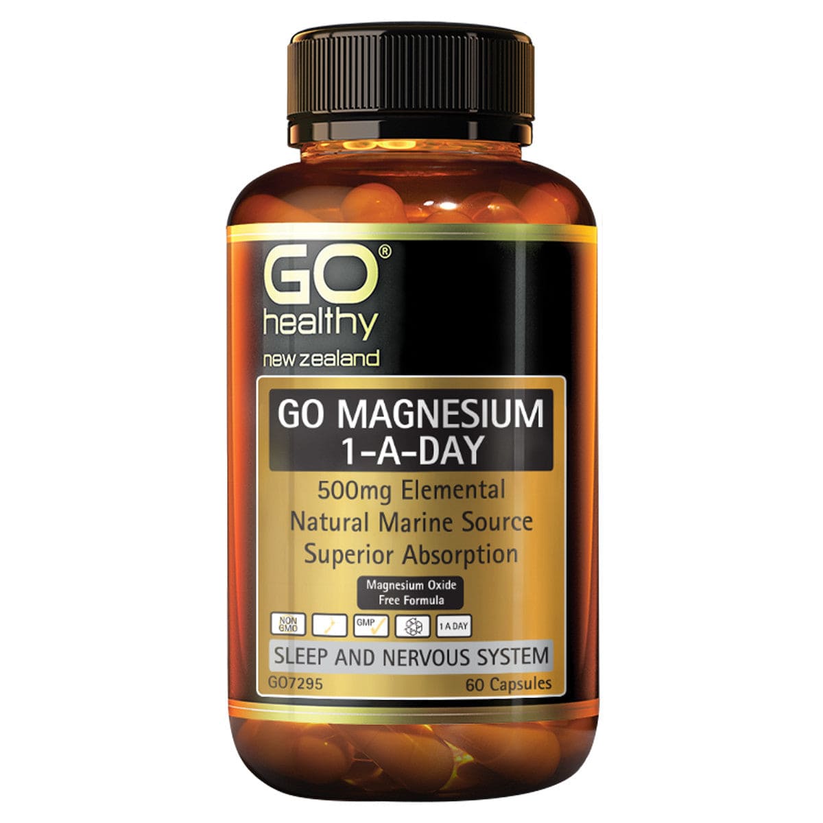 GO Healthy Magnesium 1-A-Day 500mg – Sportsfuel Supplements NZ