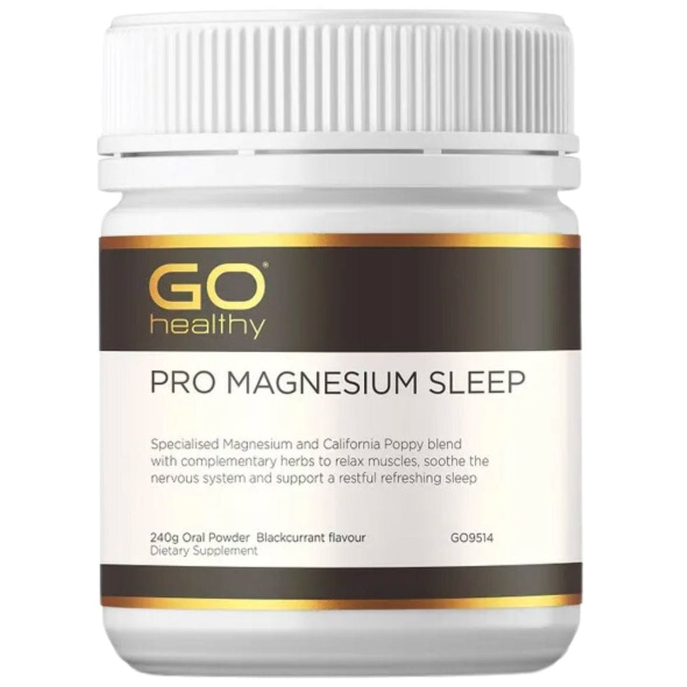 GO Healthy Pro Magnesium Sleep Powder – Sportsfuel Supplements NZ