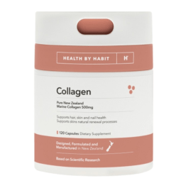 Health By Habit Collagen 500mg Caps – Sportsfuel Supplements NZ
