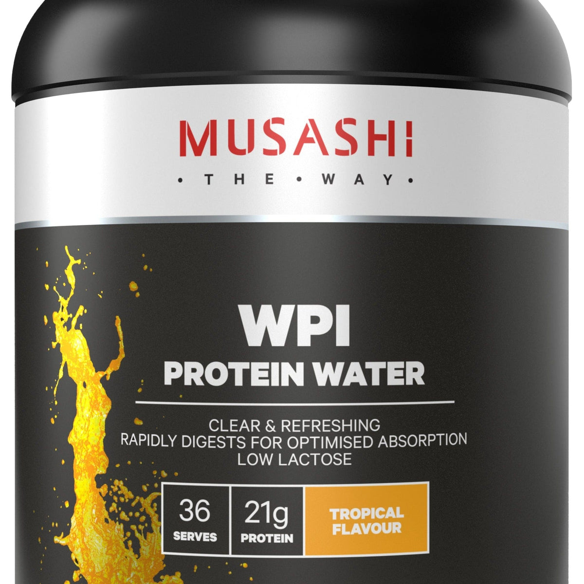 Musashi WPI Protein Water – Sportsfuel Supplements NZ