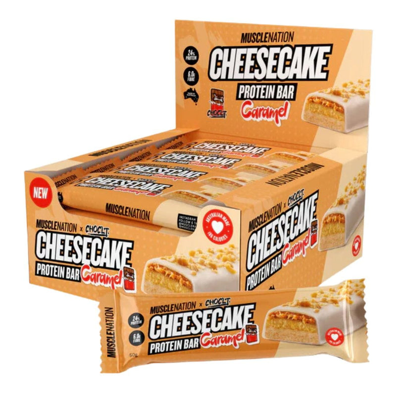 Muscle Nation Cheesecake Protein Bar – Sportsfuel Supplements NZ