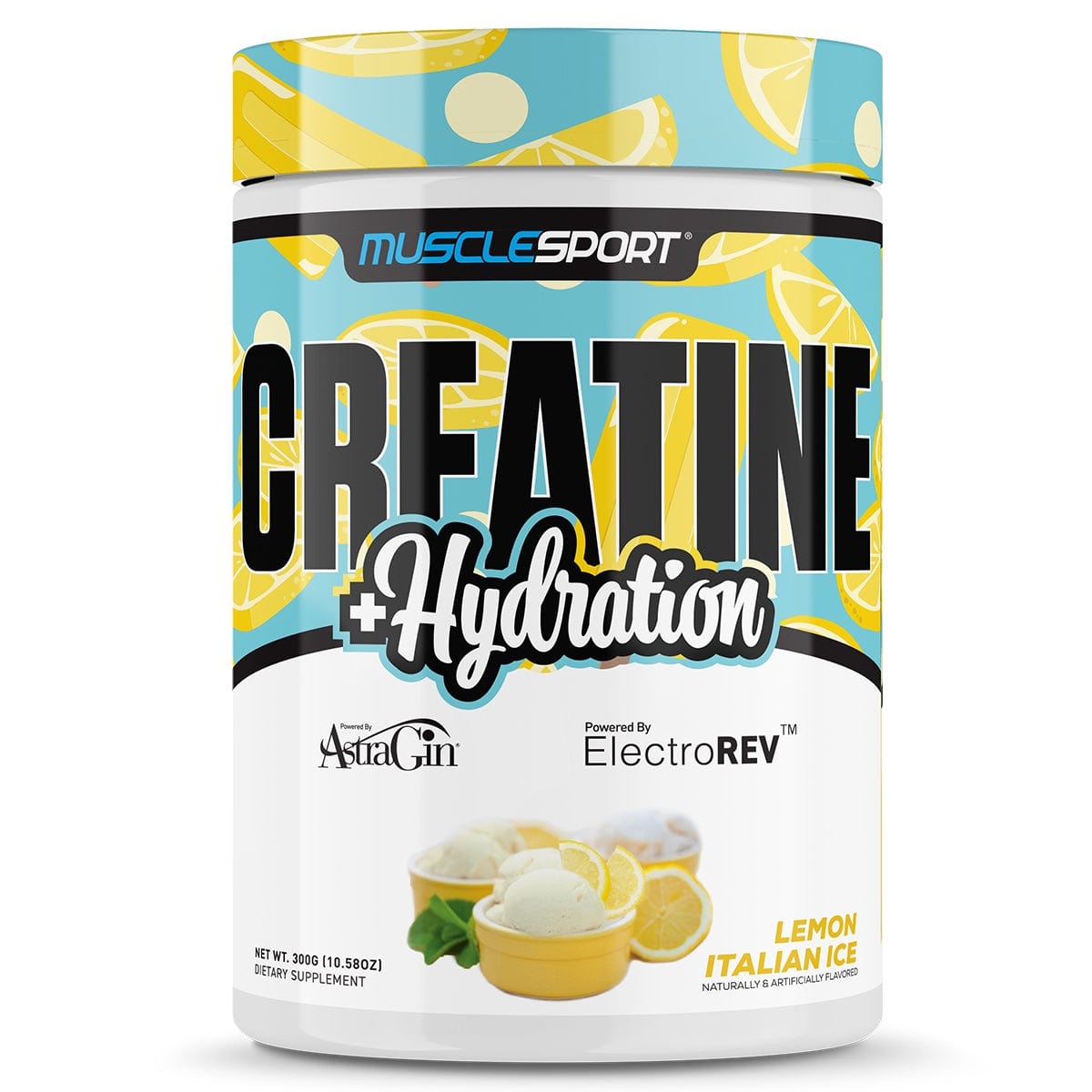MuscleSport Creatine + Hydration – Sportsfuel Supplements NZ