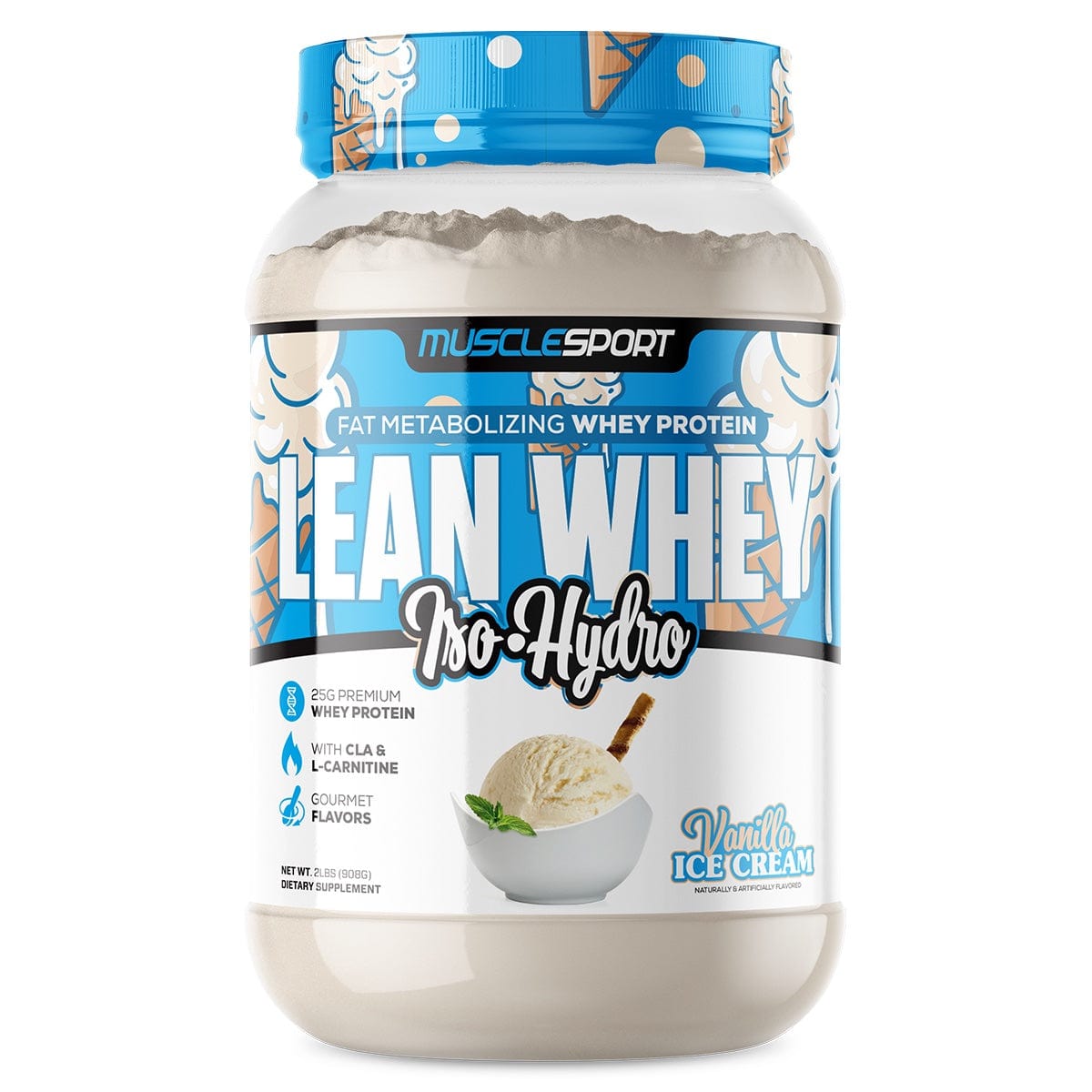 MuscleSport Lean Whey Iso Hydro Protein Powder – Sportsfuel Supplements NZ