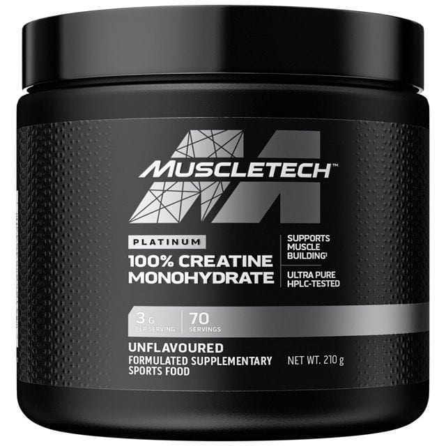 MuscleTech Platinum 100% Creatine Monohydrate – Sportsfuel Supplements NZ