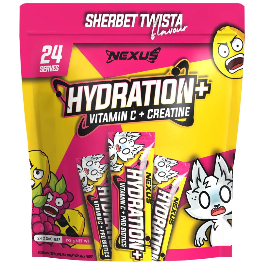 Nexus Sports Nutrition Hydration+ Creatine + Vitamin C – Sportsfuel ...