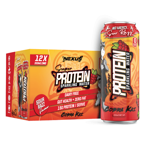 Nexus Sports Nutrition Super Protein Sparkling Water RTD – Sportsfuel ...