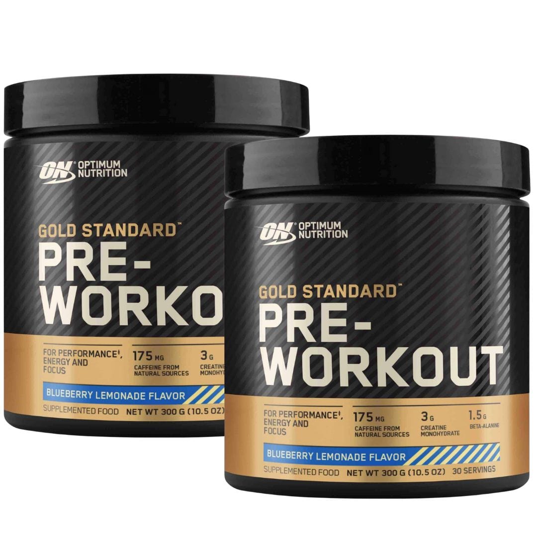 Optimum Nutrition 2x Gold Standard Pre-Workout 300g Stack – Sportsfuel ...