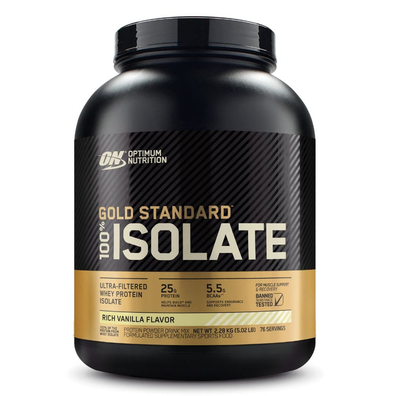 Optimum Nutrition Gold Standard 100% Whey Isolate – Sportsfuel ...