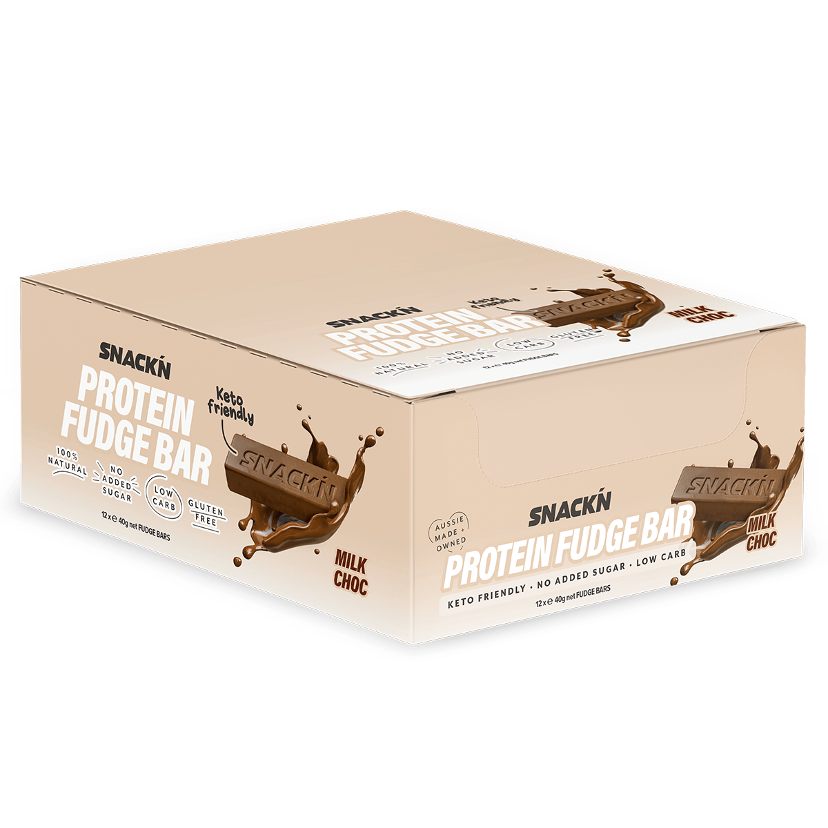 Snackn Fudge Bar – Sportsfuel Supplements NZ