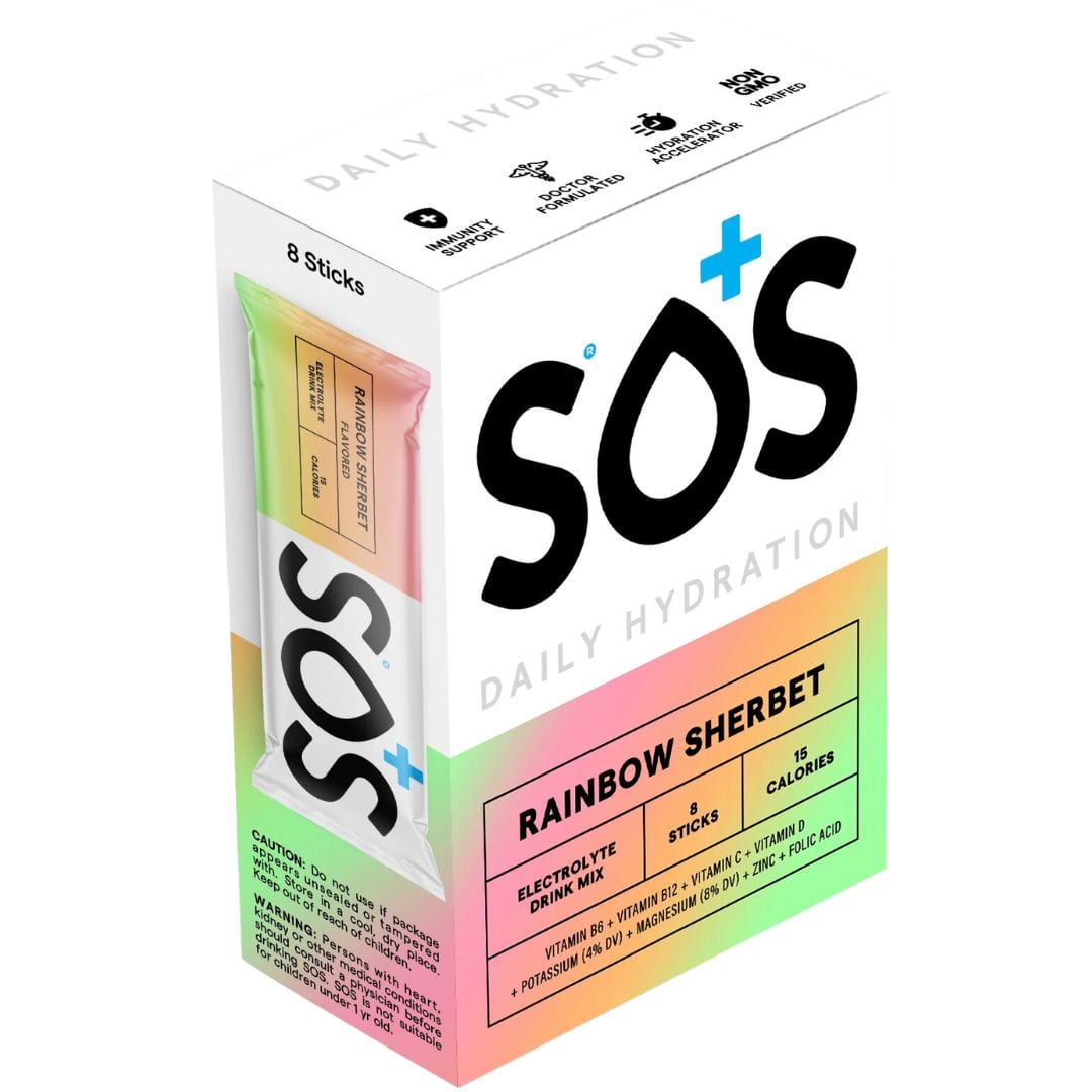 SOS Daily Hydration Electrolyte Sachets – Sportsfuel Supplements NZ