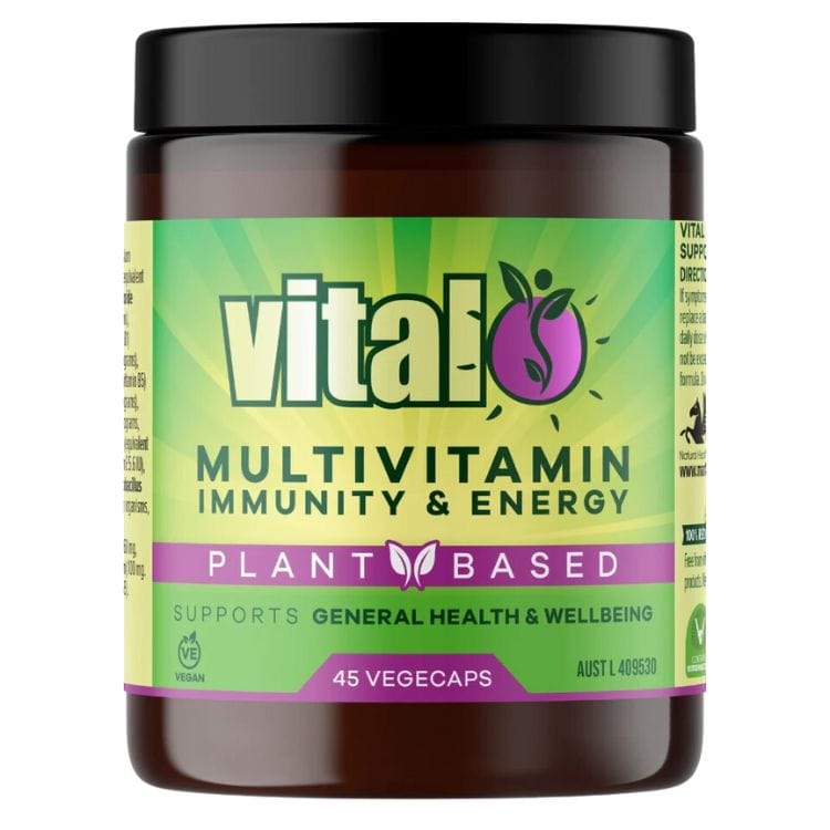 Vital Multivitamin Immunity & Energy 45 Vege Caps – Sportsfuel ...