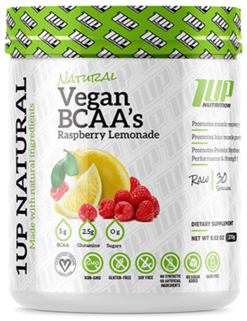 1UP Nutrition Natural Vegan BCAA – Sportsfuel Supplements NZ