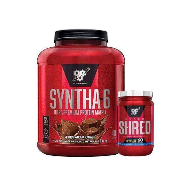 BSN Syntha 6 5lb + Hyper Shred 60 Serve Stack – Sportsfuel Supplements NZ