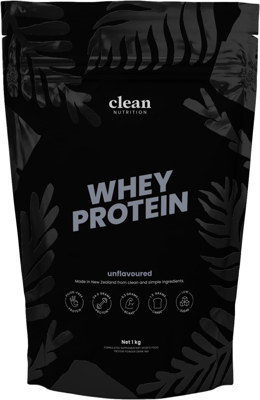 Clean Nutrition Whey Protein Powder 1kg – Sportsfuel Supplements NZ