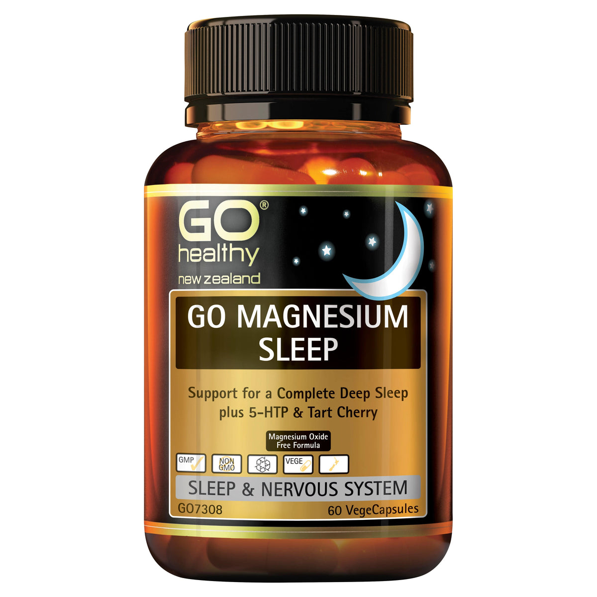 GO Healthy Magnesium Sleep 60 Vege Caps – Sportsfuel Supplements NZ