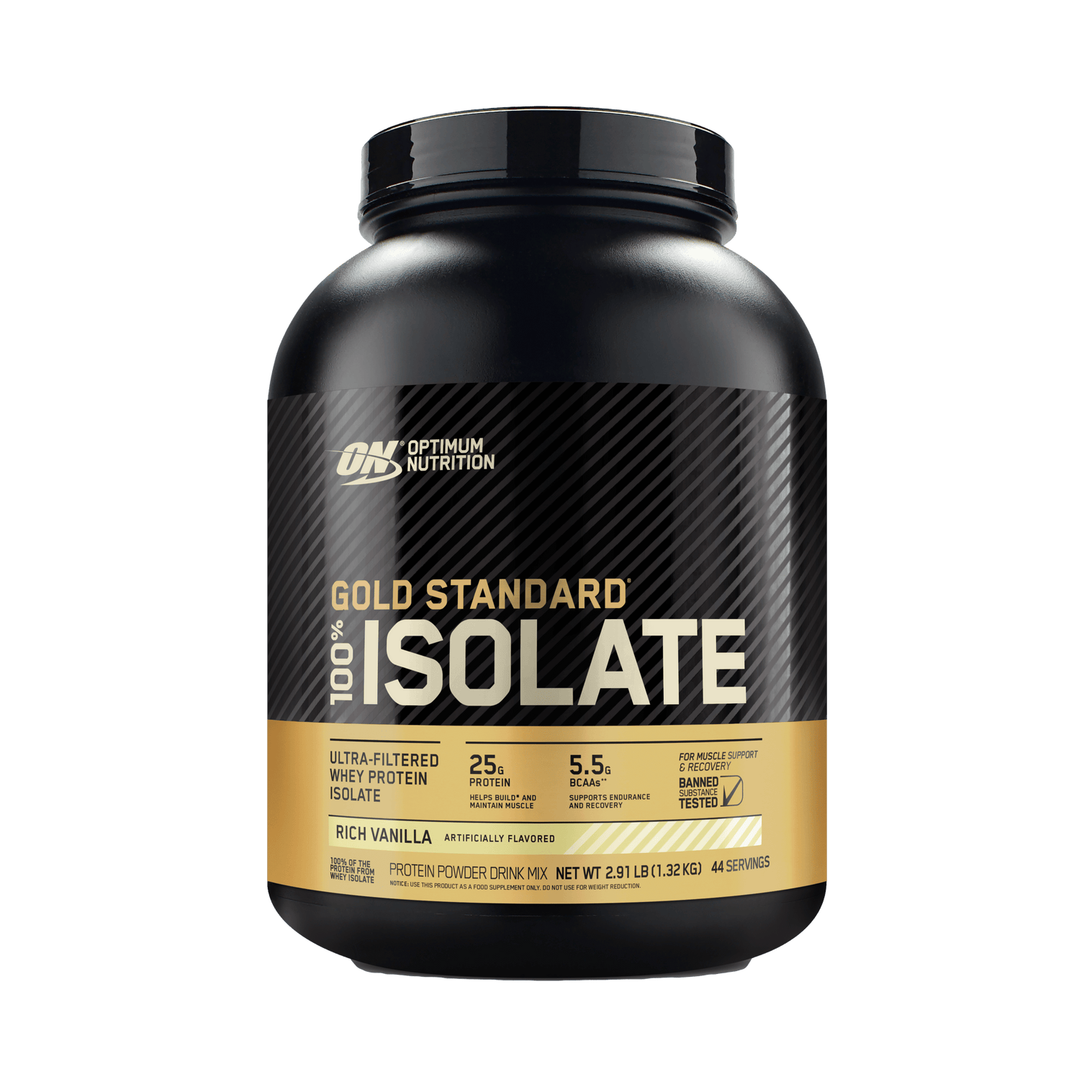 Optimum Nutrition Gold Standard 100% Whey Isolate – Sportsfuel ...