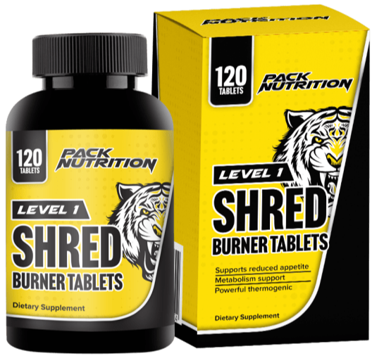 Pack Nutrition Level 1 Shred Tabs – Sportsfuel Supplements NZ