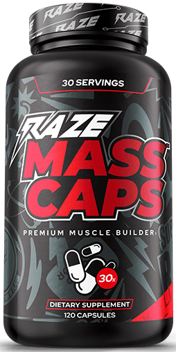 Raze Mass Caps – Sportsfuel Supplements NZ